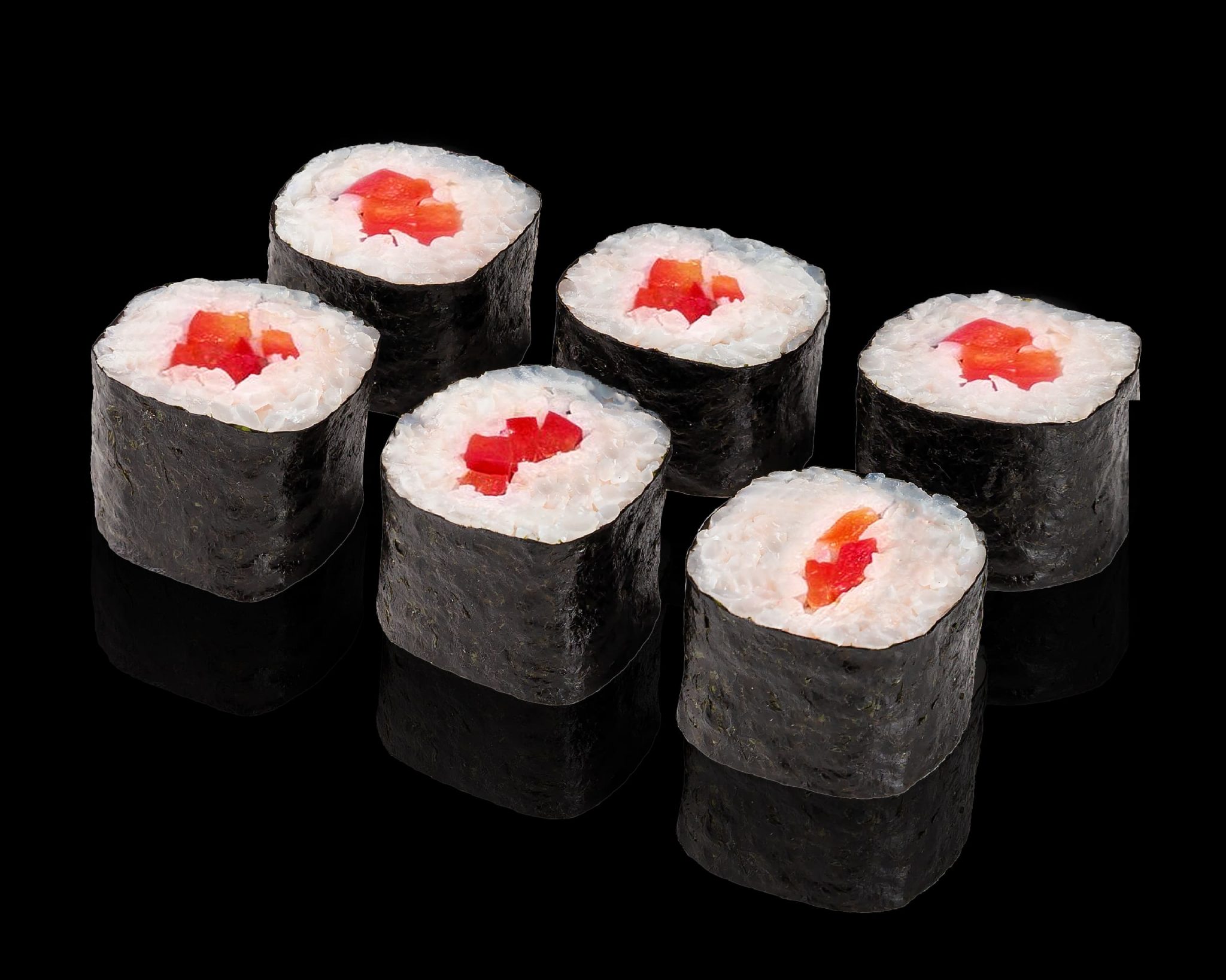 Paprika Teriyaki Maki - sushiliebe.com